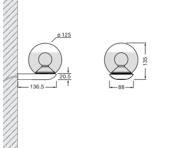 Occhio Luna Basso tafellampkopen bij Ottevangers Lichtdesign